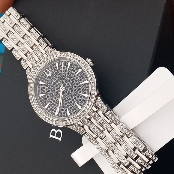 Bulova | Jewelry | Phantom Bulova Silver Tone Quartz Stainless Steel ...